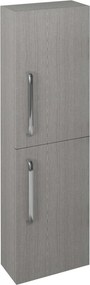 Sapho Theia - Vysoká skříňka 40x138x19 cm, 2x dvířka, P/L, dub stříbrný TH400-1111