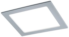 Paulmann LED vestavěný panel, 18W, 4000K, chrom