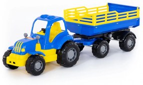 Wader - Polesie Traktor s přívěsem Machr