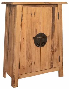 Koupelnová odkládací skříňka masivní borovice 59 x 32 x 80 cm 246037