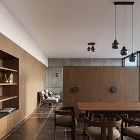 Závěsné svítidlo SOLLUX ALINO 1 černé E27 1x60W bez žárovky SL.1141