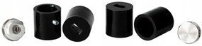 Regnis LE-Z, topné těleso 540x500mm, 306W, černá, LE-Z/50/50/BLACK