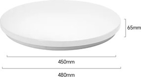 Brilagi - LED Stropní svítidlo MILKY WAY LED/36W/230V 3000K pr. 48 cm