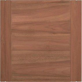 Nástěnná koupelnová skříňka 45 x 45 x 35 cm masivní teak 338233