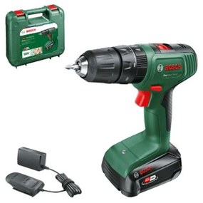 Bosch - 18V AKU vrtačka s příklepem EasyImpact 18V-40, 1x aku 2,0 Ah Li-Ion, nabíječka 06039D8107