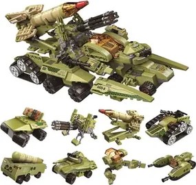 Qman Thunder Expedition Battle Car 1415 1 část / Stavebnice / 73–98 dí