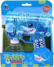 Bublifuk delfín 16 cm / Hračka na bubliny / plast / 3x AA (nejsou v ba