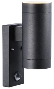 Nordlux Tin Maxi Sensor (černá) Venkovní nástěnná světla s čidlem kov, sklo IP54 21519103