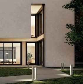 Světla a lustry REDO GROUP Venkovní betonová lampa Redo SANDER 91167 3000K IP65 výška 60 cm tmavě šedá