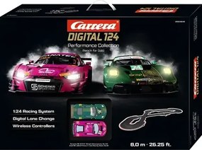 CARRERA Autodráha DIGITAL 124 Reach for Gold / 2 auta / měřítko 1:24 /