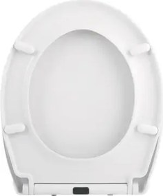 Spirella HARRY WC prkénko světle šedé / soft-close / Easy Clip / polyp