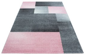 Ayyildiz Kusový koberec LUCCA 1810, Růžová Rozměr koberce: 200 x 290 cm