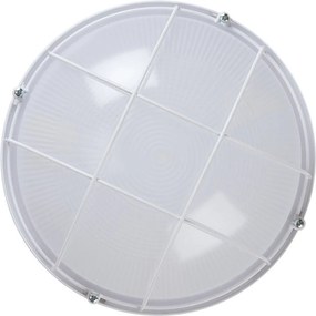 OS ELE57246 ELEKTRA 4 stropní/nástěnné průmyslové plastové svítidlo bílá IP65 3000 K 9W LED HF (původní kód OS 57246) - OSMONT