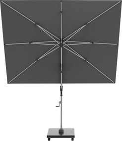 Knirps HYPERION 330 x 240 PRESTIGE - luxusní výkyvný zahradní slunečník s boční tyčí