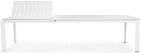 BIZZOTTO Rozkládací zahradní stůl KONNOR 200x110 cm bílý 0662271