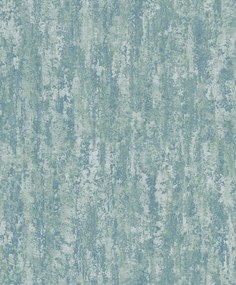 Tyrkysová vliesová tapeta na zeď, beton, štuk, A66904, Vavex 2025