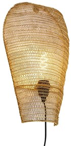 Orientální nástěnná lampa zlatá 45 cm - Nidum