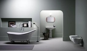 GSI CLASSIC závěsná retro WC mísa, 37x55cm, bílá ExtraGlaze 871211
