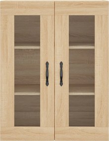Skříň highboard dub sonoma 69,5 x 34 x 180 cm kompozitní dřevo 3198564