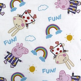 Jerry Fabrics Svítící povlečení Prasátko Peppa - 140 x 200 cm / 70 x 90 cm