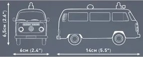 COBI 24619 Volkswagen T2b Sanitka, 1:35, 169 k