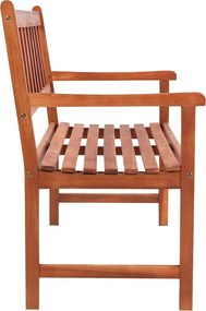 Zahradní lavice s poduškou 120 cm masivní akáciové dřevo 3063777