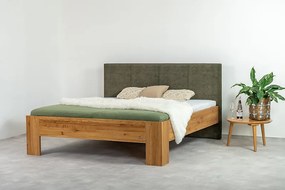 Ahorn Grado Rozměr: 120x200 cm, Moření: Transparentní olej, Potahová látka: Simple taupe