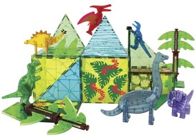 Magna-Tiles® Magnetická stavebnice Magna-Tiles Dino svět XL 50ks