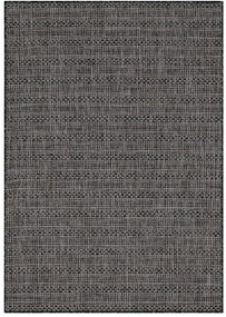 Koberce Breno Kusový koberec ZAGORA 4513 Black, Černá, Vícebarevné, 120 x 170 cm