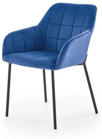 HALMAR K305 židle tmavě modrá