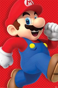 Plakát, Obraz - Super Mario - Run