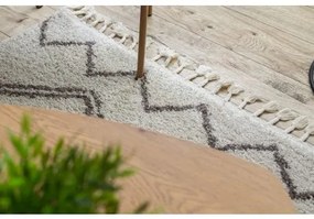 Dywany Luszczow Kusový koberec BERBER ASILA B5970, krémovo hnědý Rozměr koberce: 160 x 220 cm