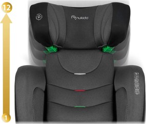 Autosedačka Louis Soft, ISOFIX, 15-36 kg, šedá | Nukido