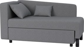 XXXLutz LENOŠKA, textil, šedá Carryhome - Online Only sedačky - 002157007101