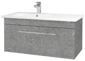 Dřevojas Koupelnová skříň ASTON SZZ 90 Varianta: N07 Stone / Úchytka T02 / N07 Stone