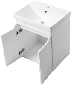 Kingsbath Sempre 51 závěsná koupelnová skříňka s umyvadlem