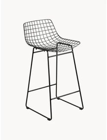 Barová židle z kovu Wire