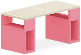 Artspect DS304-D-1607 - Stůl s úložnými podnožemi 160x70cm - Rose Pink