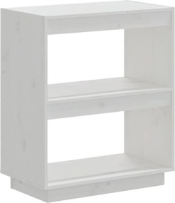 vidaXL Knihovna 60 x 35 x 71 cm masivní dřevo borovice [810861] Barva: Šedá