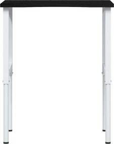 Pracovní stůl tmavě hnědý 80 x 60 x (71,5–98) cm masivní dub 3309720