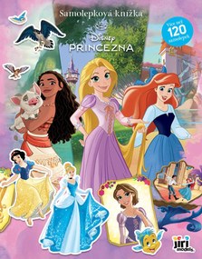 JIRI MODELS Samolepková knížka Disney Princess 120 samolepek 8