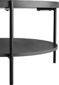 Konferenční stolek Corbitan 80 cm - šedá