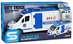 Alltoys Policejní auto 1:16 modrá