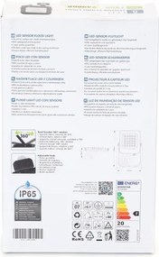 Aigostar - LED Reflektor se senzorem LED/20W/230V 4000K IP65