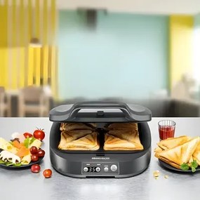 Rommelsbacher ST 1800 břidlicová / Sendvičovač / 1800 W / 4 sendviče X