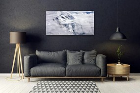 akrylový obraz Hora Mlha Krajina 100x50 cm