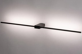 Nástěnné designové LED svítidlo Genesis 90 Black
