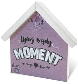 HD Domov Dřevěný domeček malý Užívej každý moment  Sladký domov