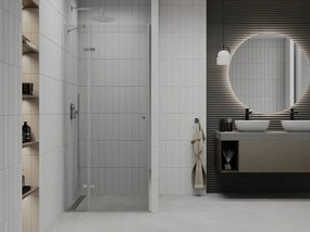 Mexen Roma sprchové dveře otevírací 110 cm, transparentní, chrom - 854-110-000-01-00