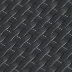 Zahradní set 1+2 AZS-L2161 GREY, plast, šedá